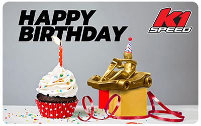 Gift Cards and eGift Cards | K1 Speed