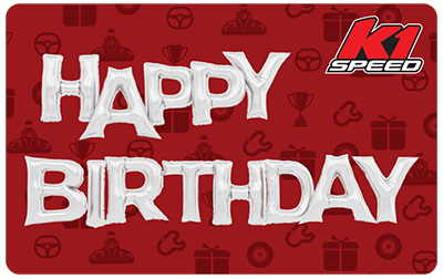 Gift Cards and eGift Cards | K1 Speed